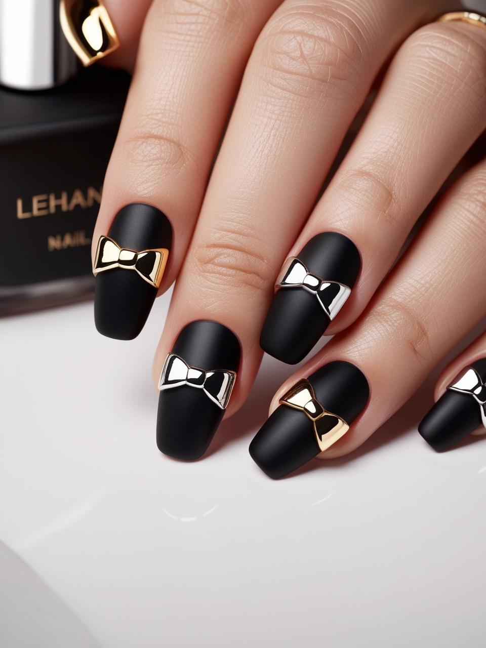 41 Bow Nail Ideas for an Adorably Chic Manicure - PurelyComfy.com