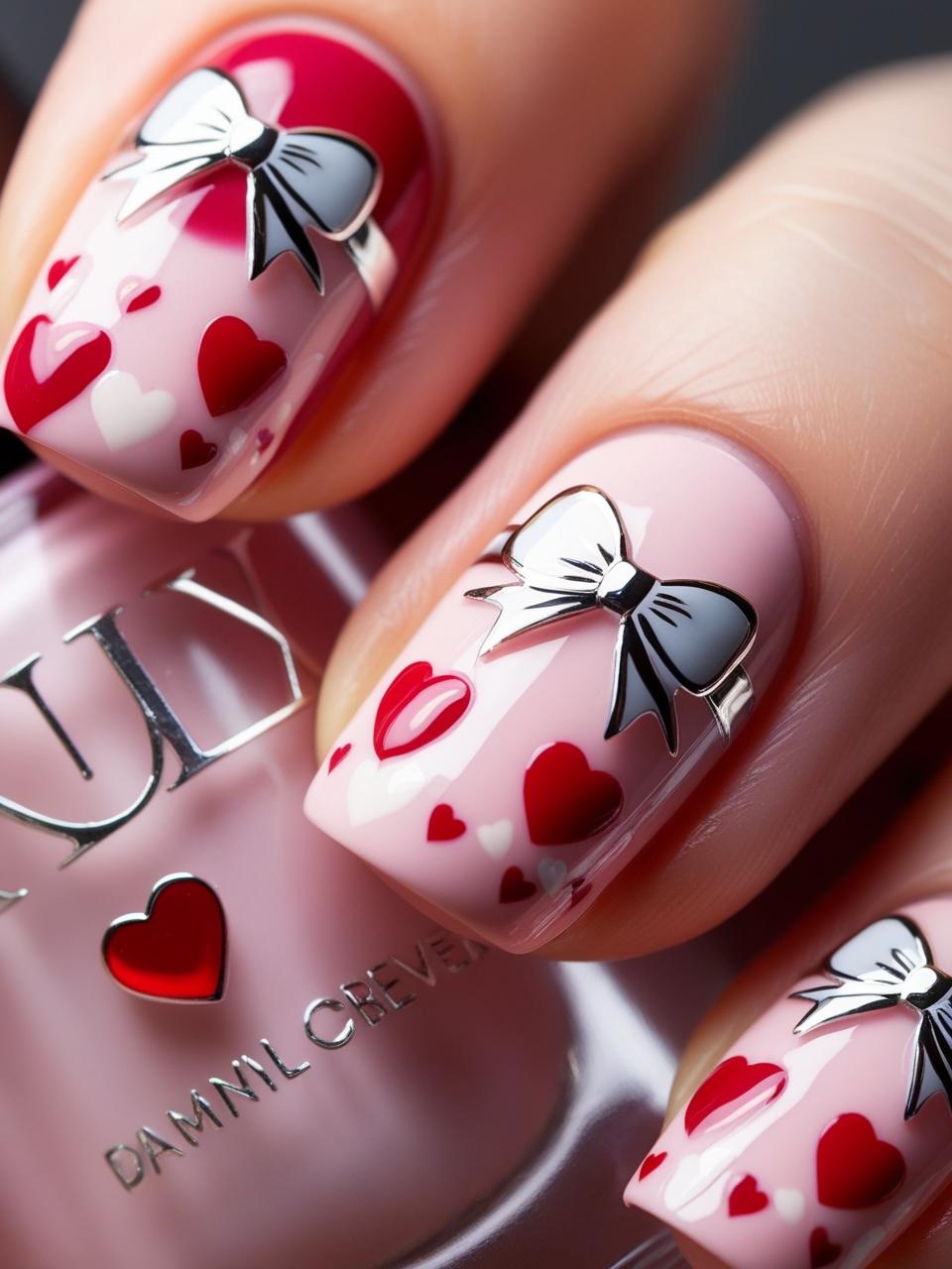 41 Bow Nail Ideas for an Adorably Chic Manicure - PurelyComfy.com