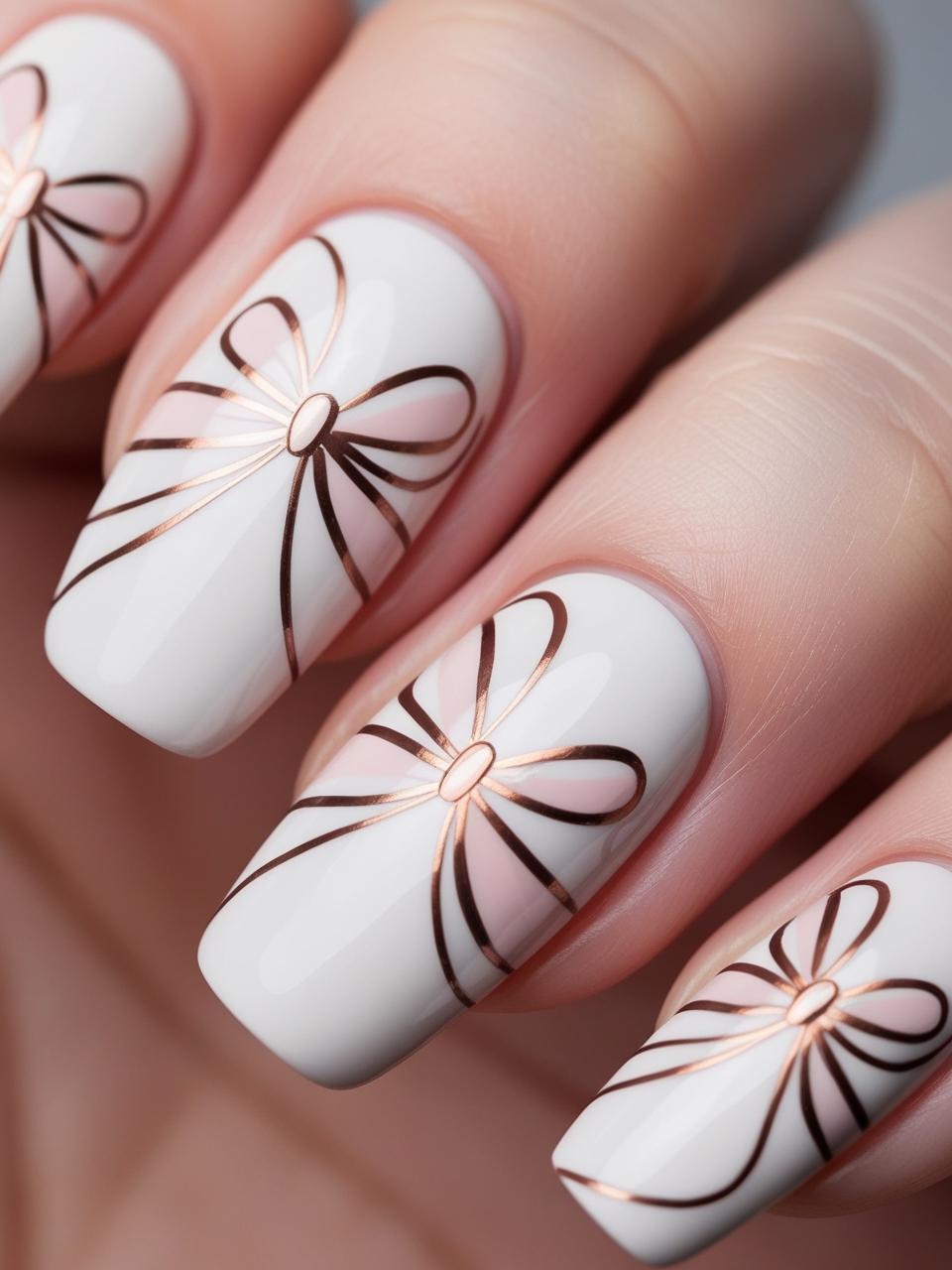 41 Bow Nail Ideas for an Adorably Chic Manicure - PurelyComfy.com