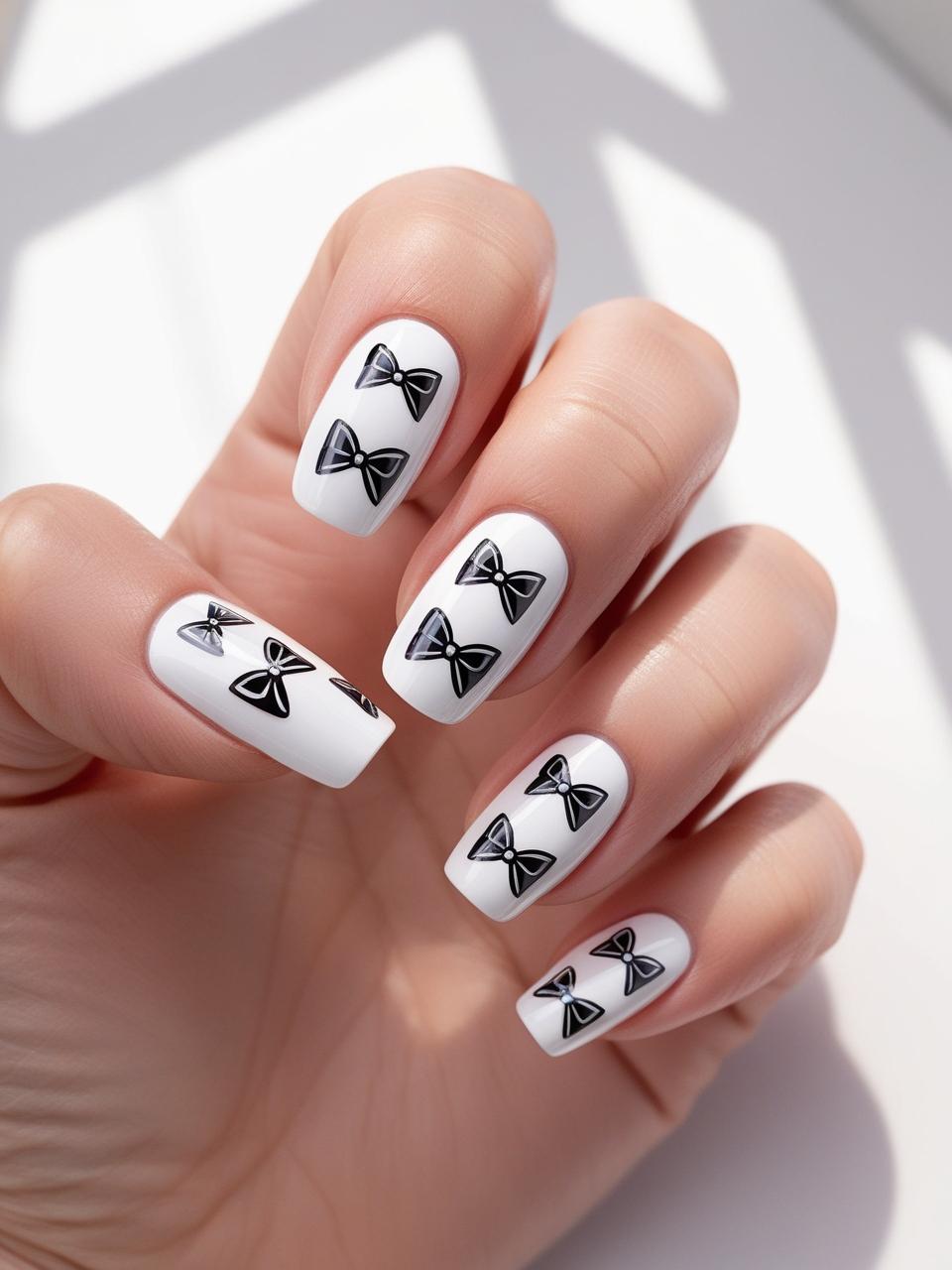 41 Bow Nail Ideas for an Adorably Chic Manicure - PurelyComfy.com
