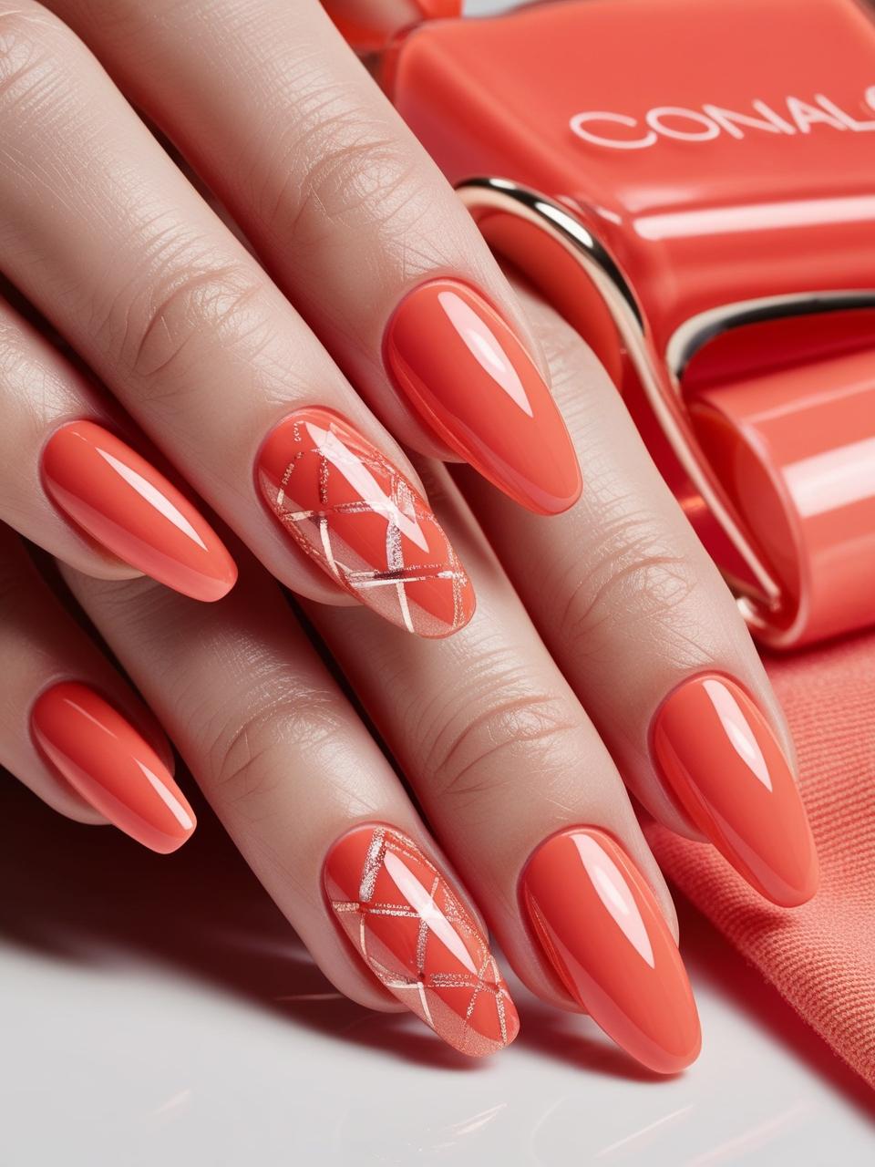 29 Trendy Orange Nail Ideas to Spice Up Your Look - PurelyComfy.com