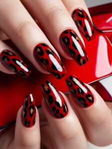 31 Fashionable Leopard Nail Ideas to Unleash Your Wild Side - PurelyComfy