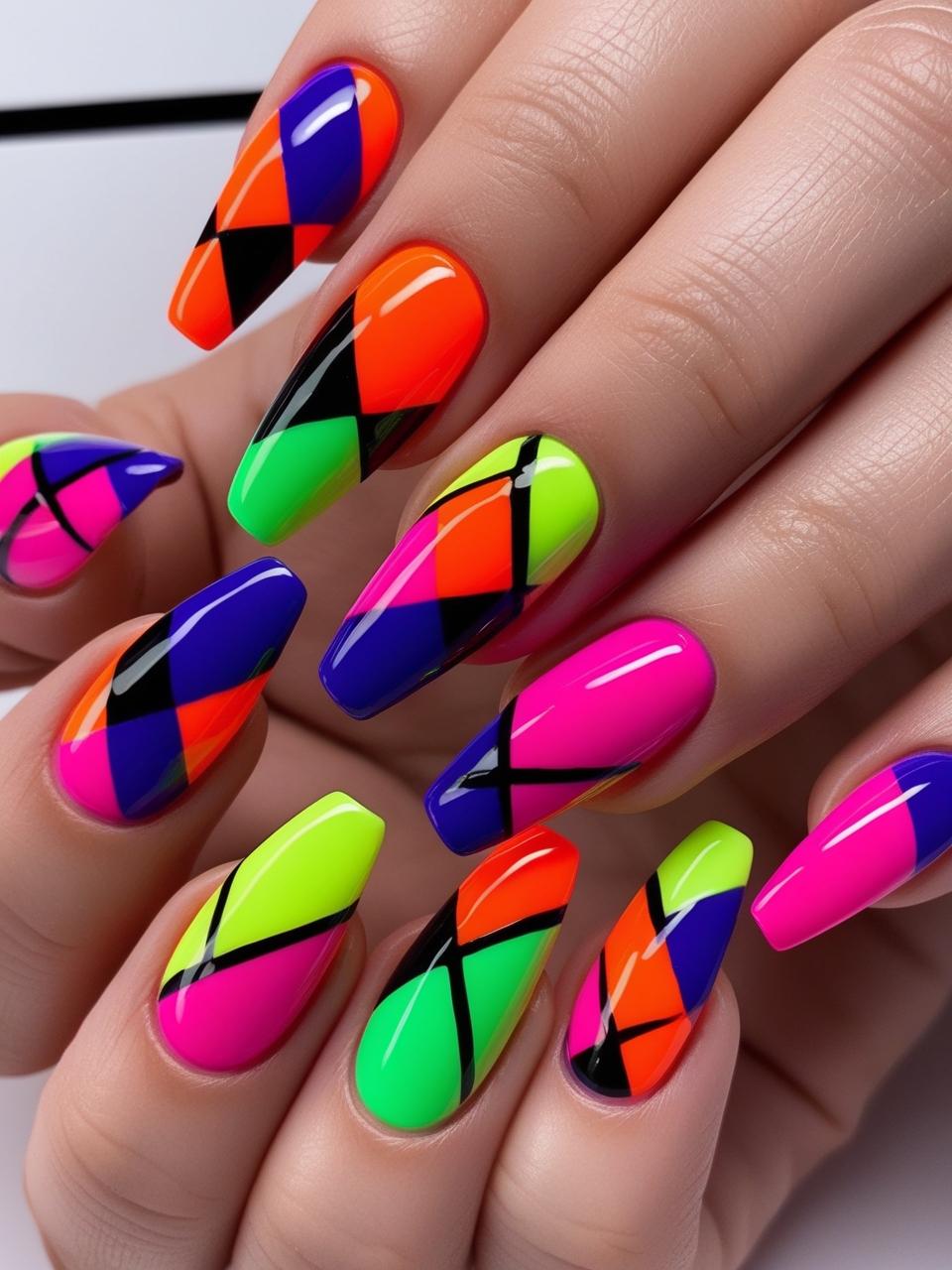 28 Bright Neon Nail Ideas to Light Up Your Look - PurelyComfy.com