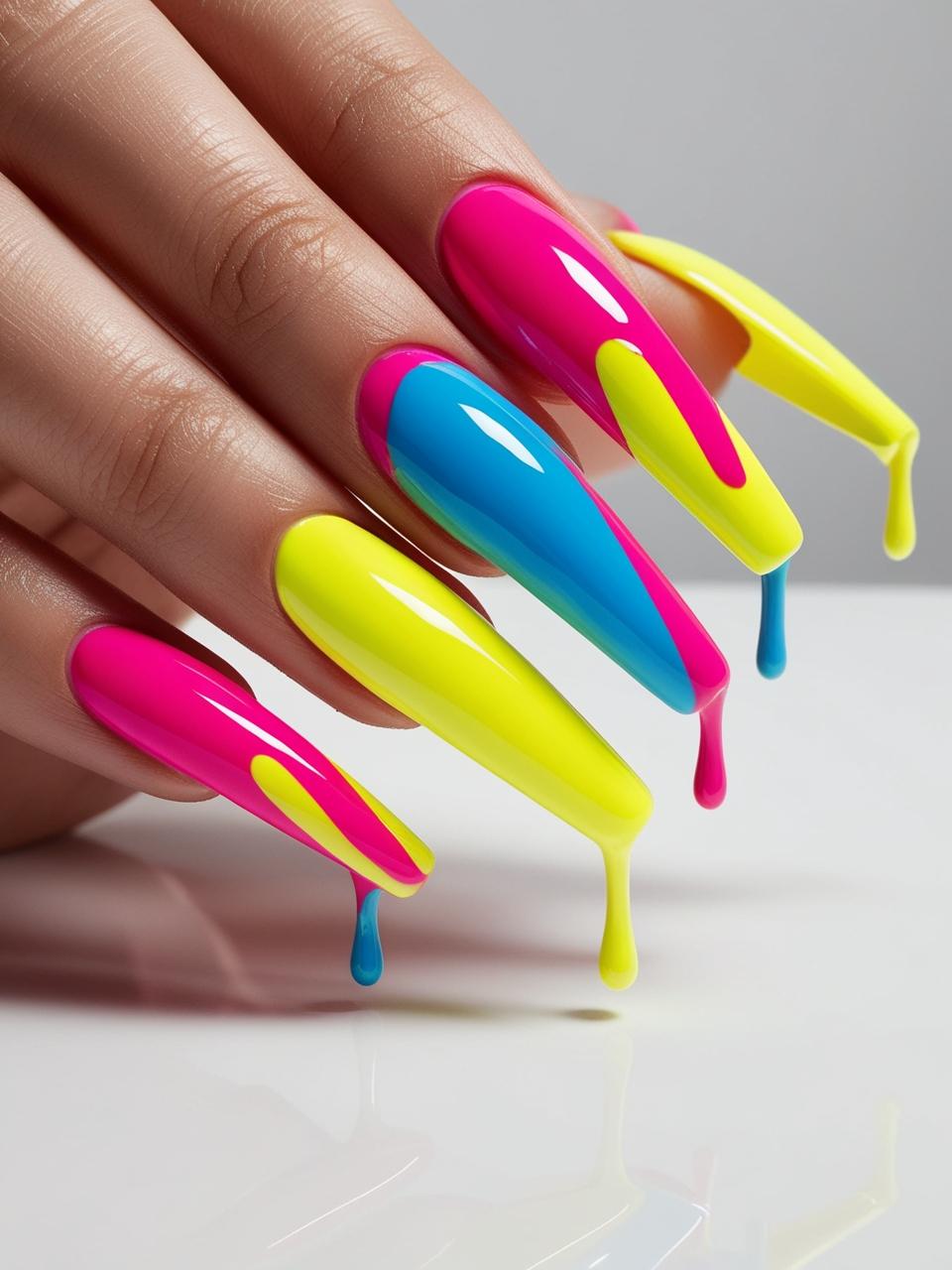 28 Bright Neon Nail Ideas to Light Up Your Look - PurelyComfy.com