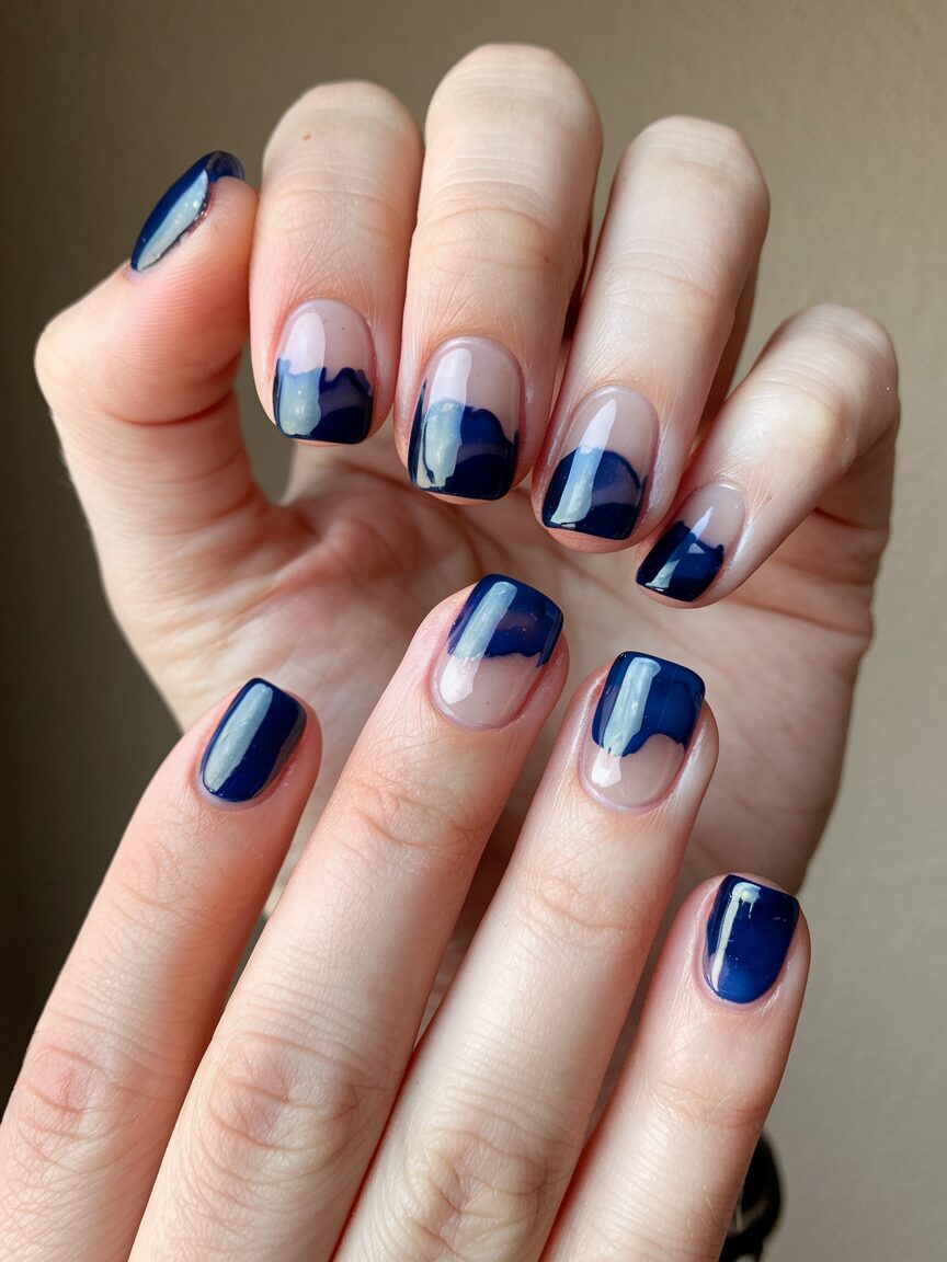 39 Elegant Navy Nail Ideas for a Sophisticated Look - PurelyComfy.com