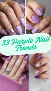 25 Elegant Purple Nail Ideas for Every Occasion - PurelyComfy