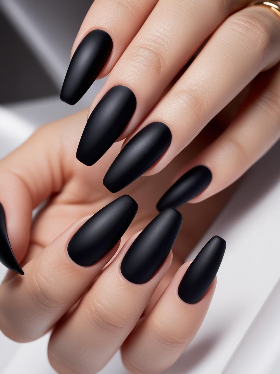 24 Bold Goth Nail Ideas to Rock Your Dark Side - PurelyComfy.com