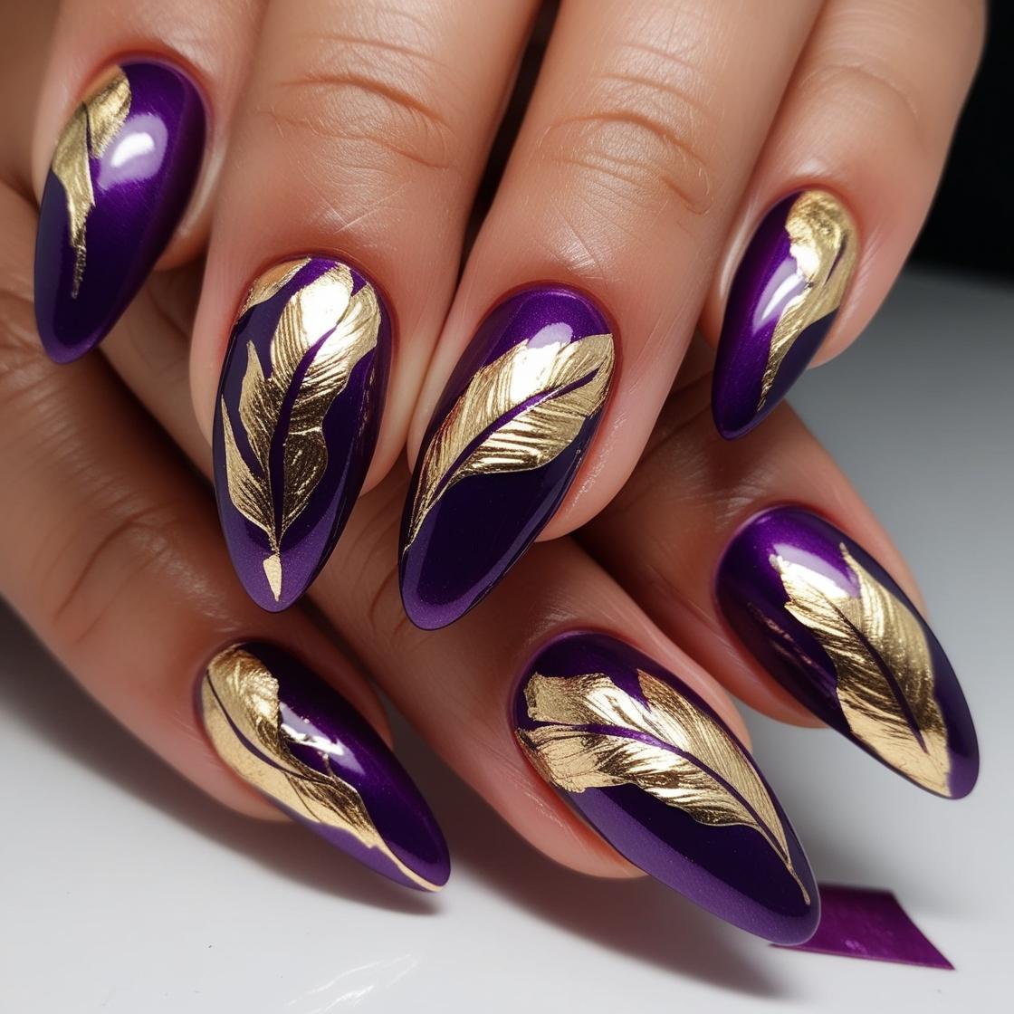 25 Elegant Purple Nail Ideas for Every Occasion - PurelyComfy