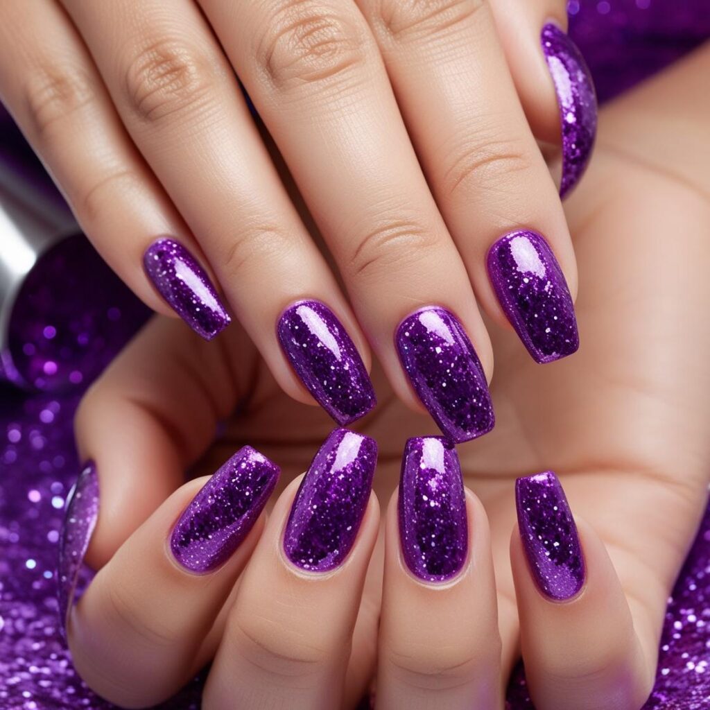 25 Elegant Purple Nail Ideas for Every Occasion - PurelyComfy
