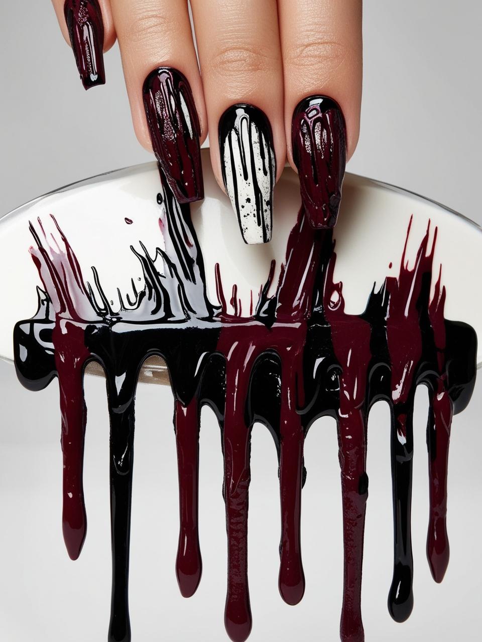 37 Bold Grunge Nail Ideas to Channel Your Edgy Side - PurelyComfy.com