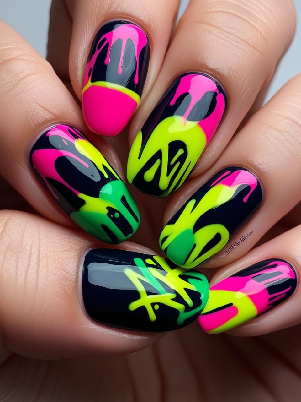 37 Bold Grunge Nail Ideas to Channel Your Edgy Side - PurelyComfy.com