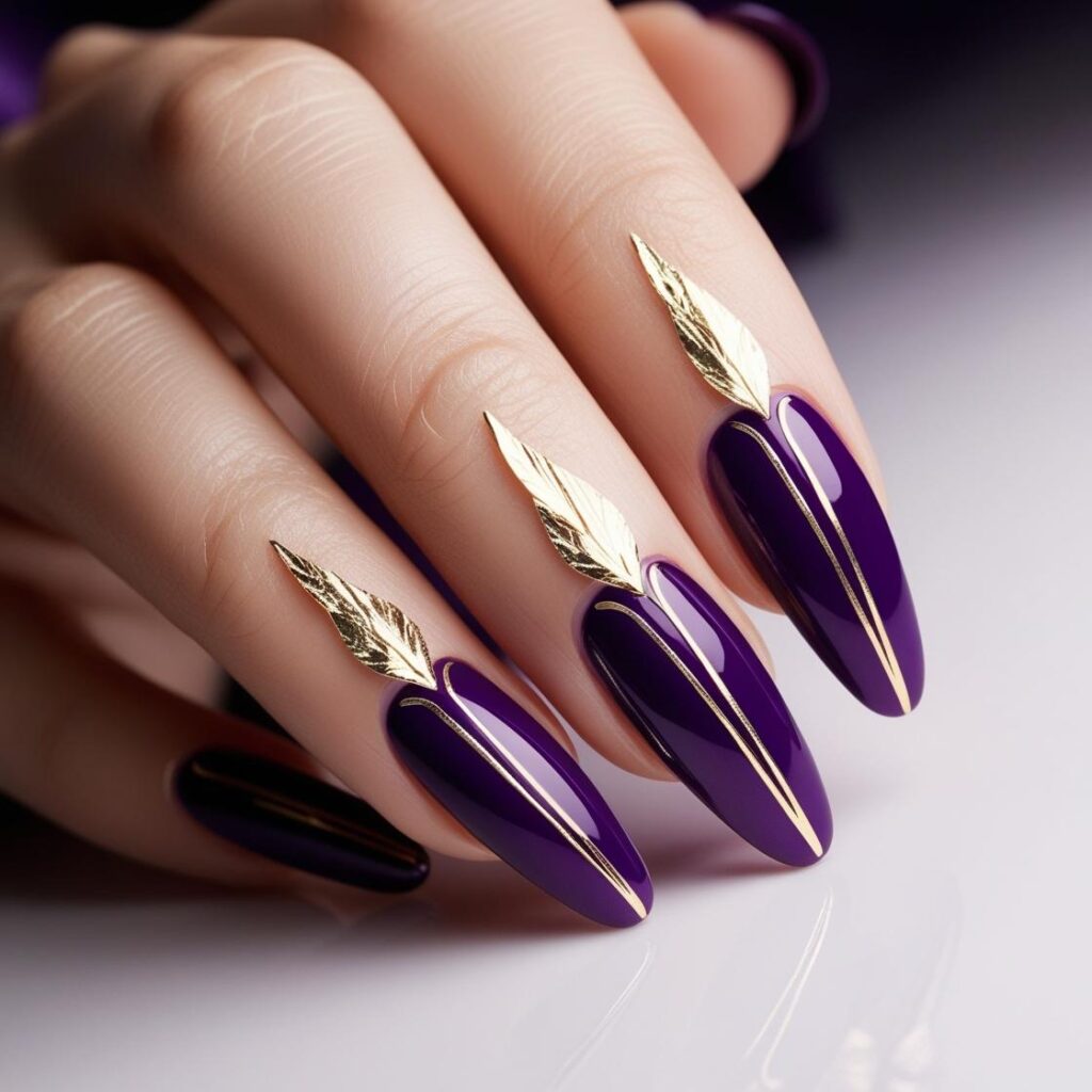 25 Elegant Purple Nail Ideas for Every Occasion - PurelyComfy