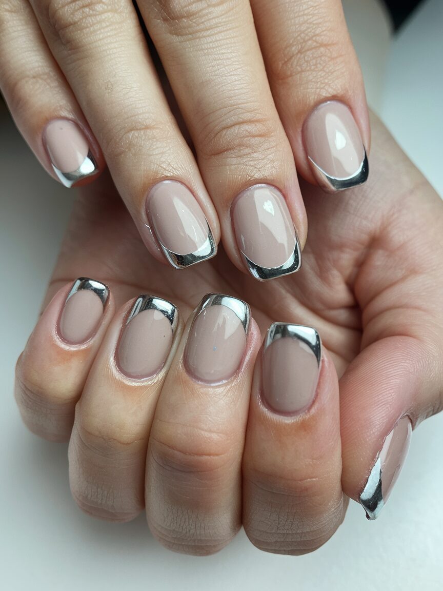 36 Stunning Silver Nail Ideas for a Glamorous Look - PurelyComfy.com