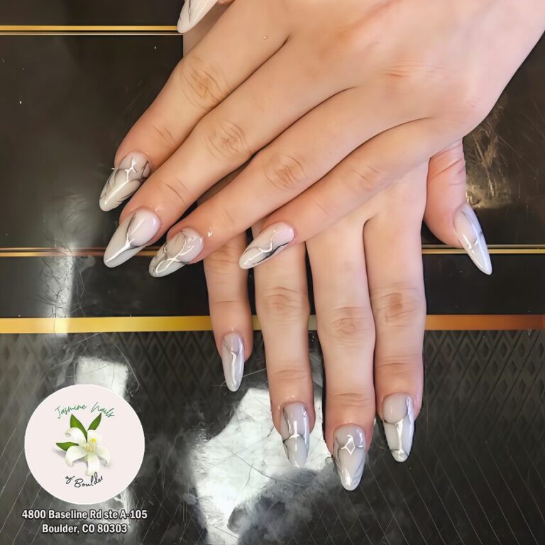White Chrome Nail Ideas That Sparkle with Elegance - PurelyComfy.com