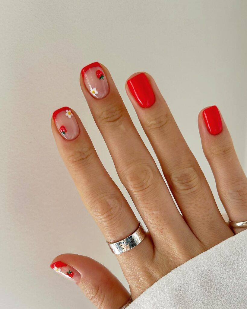 21 Red Summer Nails (2026) — The Color That Never Stops Being Right ...